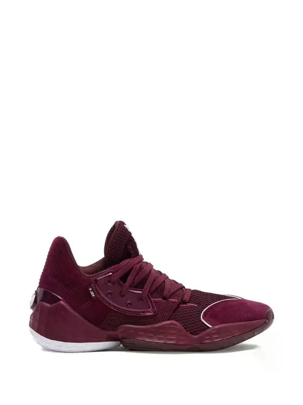 Adidas Harden Maroon Sneakers - Red