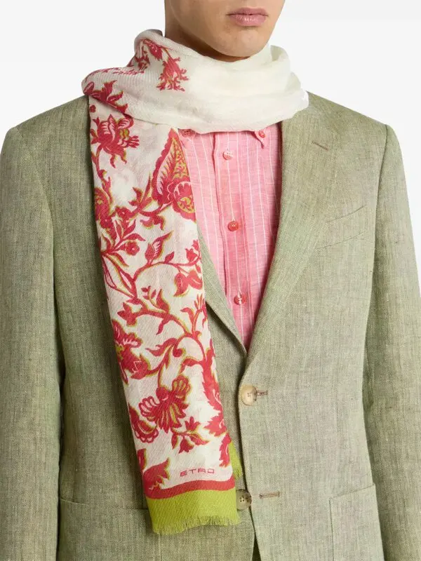 Etro Floral-print Scarf