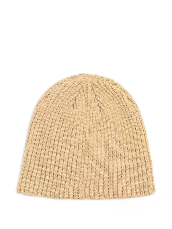 StÜssy Waffle Knit Skullcap Beanie - Neutrals