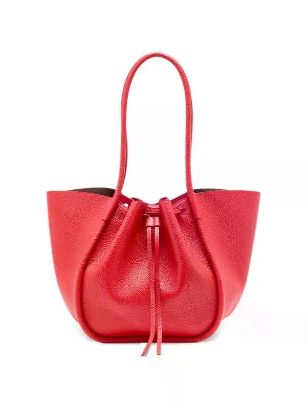 Proenza Schouler Large Ruched Tote Bag - Red