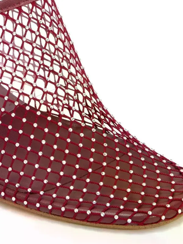 Senso 70mm Pam Heeled Sandals - Red