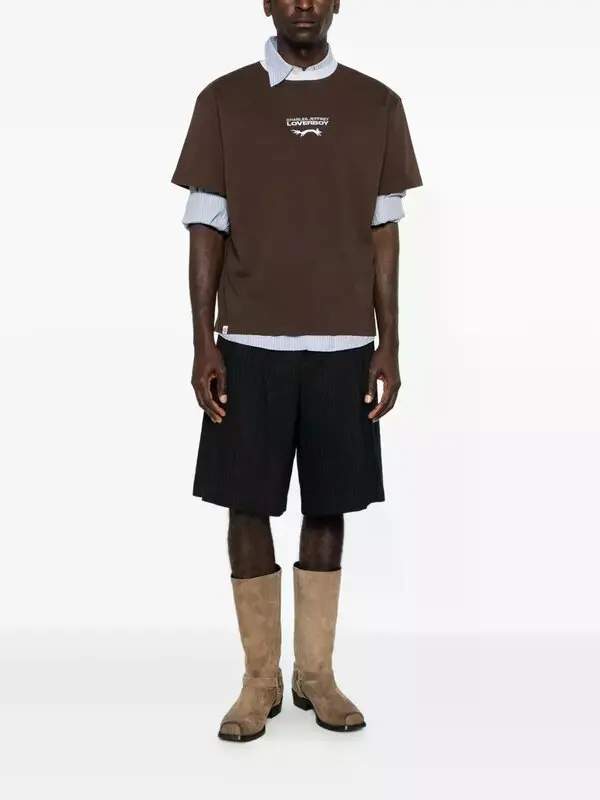 CHARLES JEFFREY Embroidered Cotton T-shirt