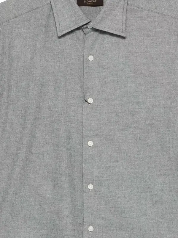 GLANSHIRT Flannel Shirt - Grey