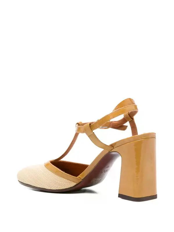 Chie Mihara Mahedi Leather Pumps - Neutrals