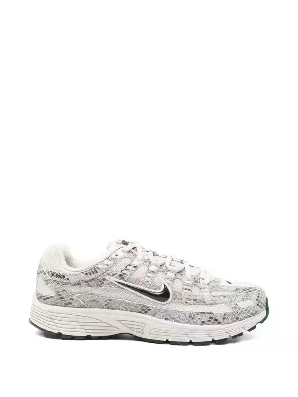 Nike P-6000 Se Snakeskin-effect Sneakers - Neutrals