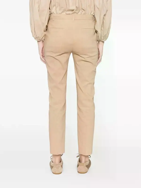 Pinko Beige Cropped Trousers