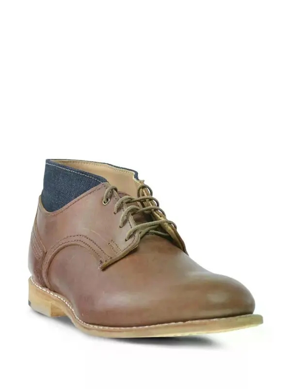 Timberland Denim Leather Chukka Boots