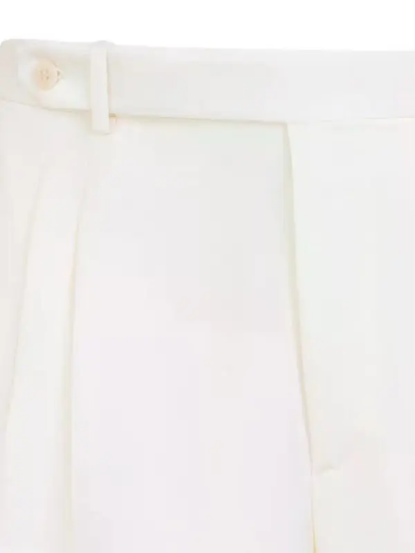Brioni Pleated Wool Trousers