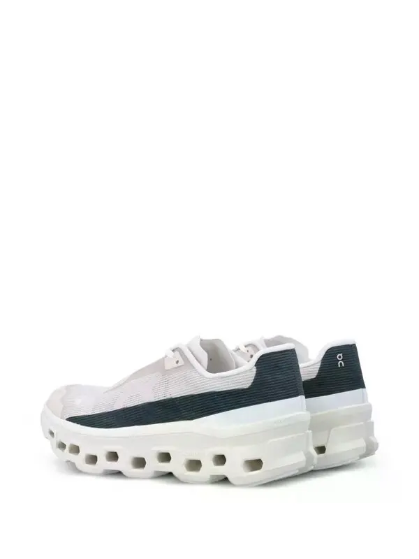 On Cloudmonster Logo Print Sneakers - Neutrals