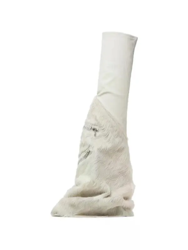 Rick Owens Zip-fur Boots