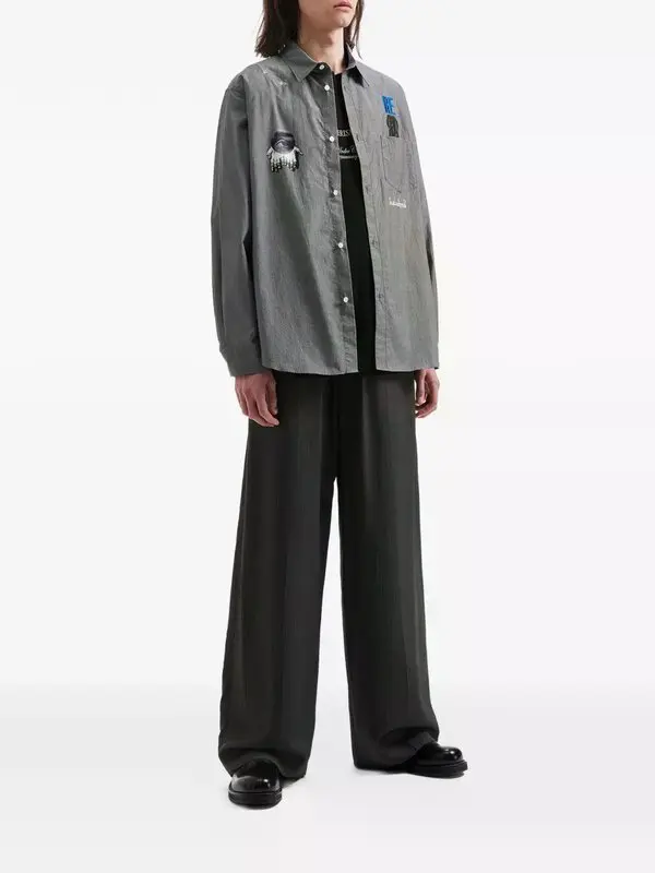 Undercover Patch-appliqué Pocket Shirt
