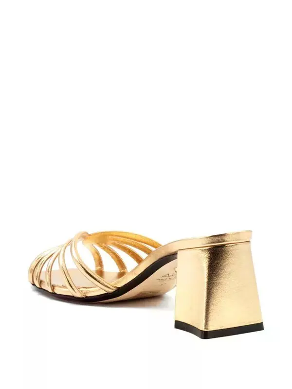 ALEVI MILANO Laya Strappy Square Toe Sandals