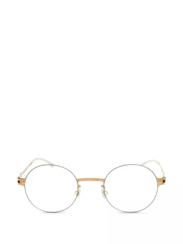 Mykita Lova Round Frame Eyeglasses - Silver