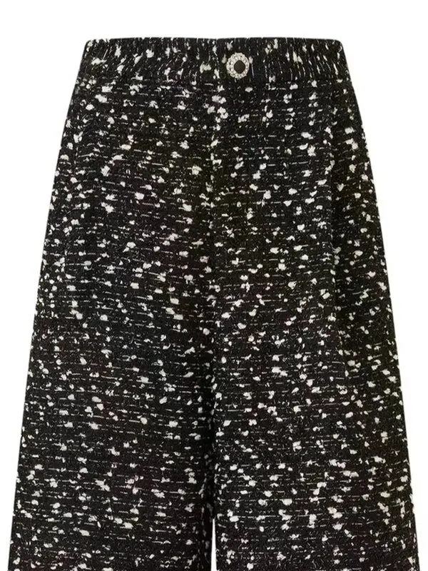 EDWARD ACHOUR PARIS Patterned Wide-leg Trousers