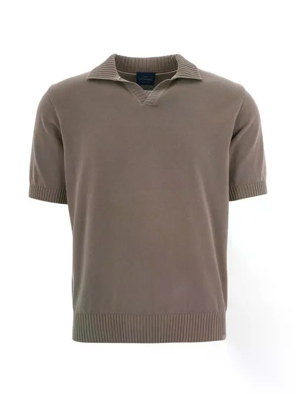 Paul & Shark V-neck T-shirt - Brown