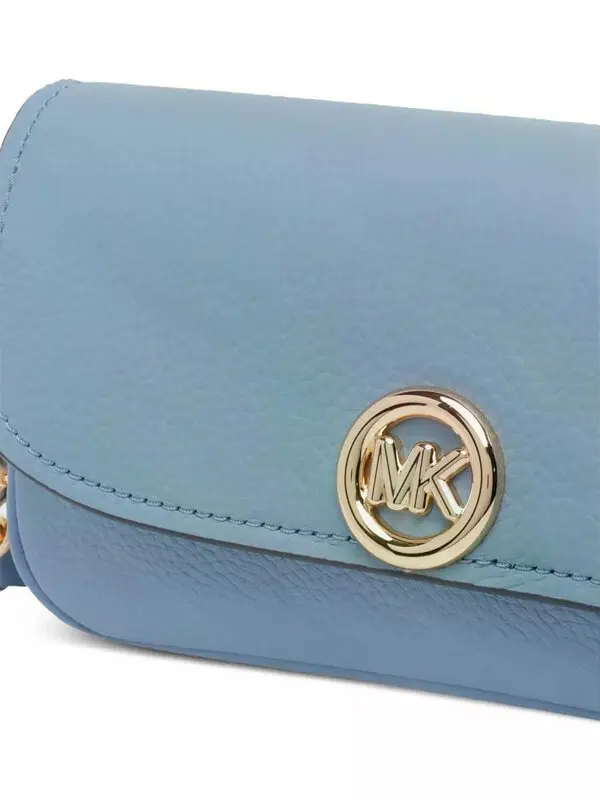 Michael Kors Logo-plaque Shoulder Bag - Blue