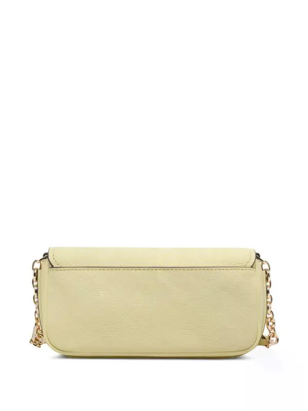 Michael Kors Logo Plaque Shoulder Bag - Yellow