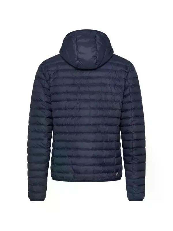 COLMAR Hooded Quilted Jacket - Blue