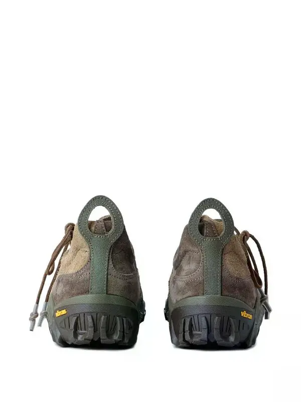 Our Legacy Gabe Round-toe Leather Sneakers