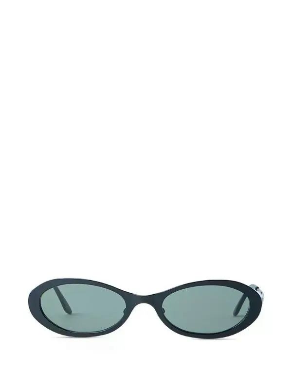 Our Legacy Oval Frame Sunglasses - Black