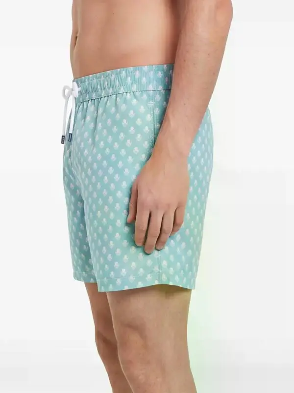 Fedeli Printed Swim Shorts