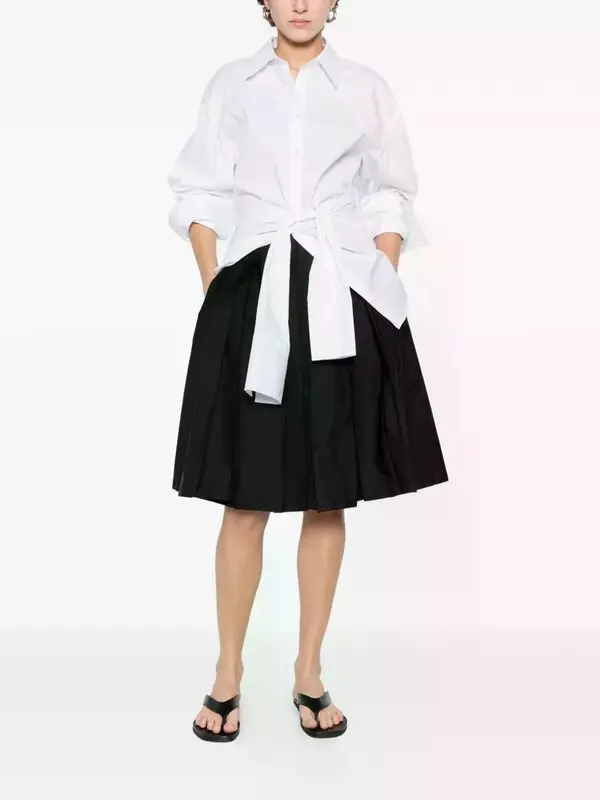 Ermanno Scervino Pleated A-line Skirt