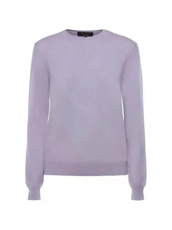 Loro Piana Sergio Crew-neck Sweater - Purple