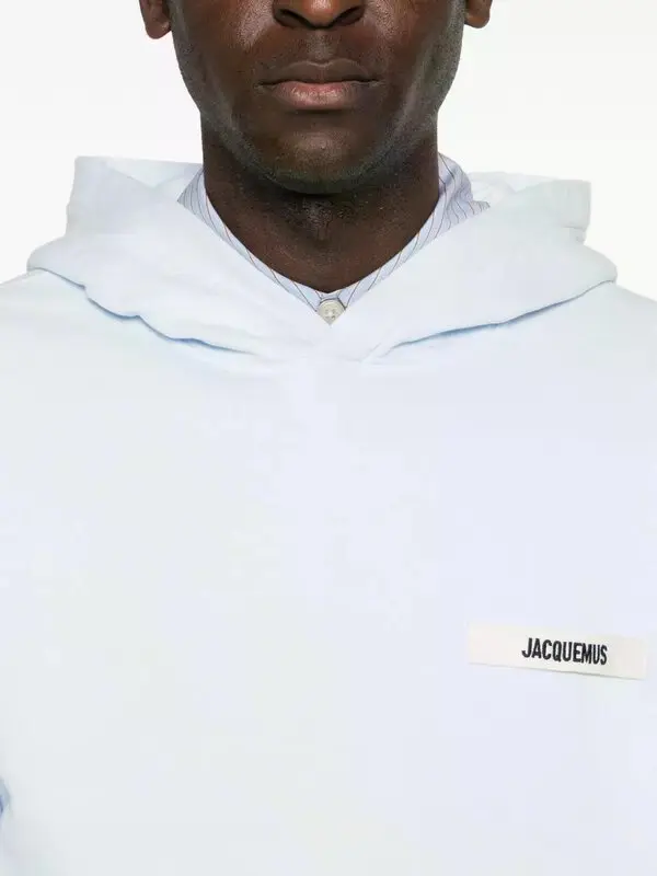 Jacquemus Logo Hoodie - Blue