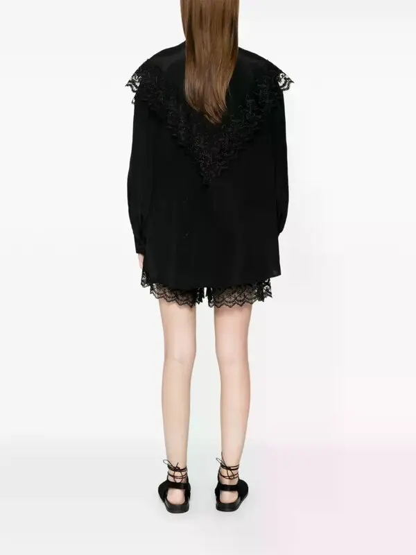 Simone Rocha Lace Trimmed Shirt