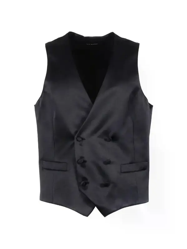 LUIGI BIANCHI MANTOVA Double-breasted Waistcoat