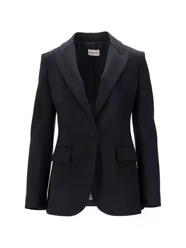 P.a.r.o.s.h Notched Lapel Single-breasted Jacket
