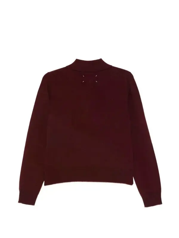 MAISON MARGIELA Button-fastening Polo Top - Red