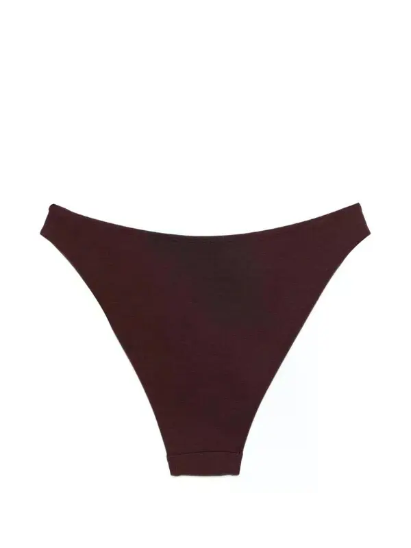 Matteau Textured Bikini Bottom - Brown