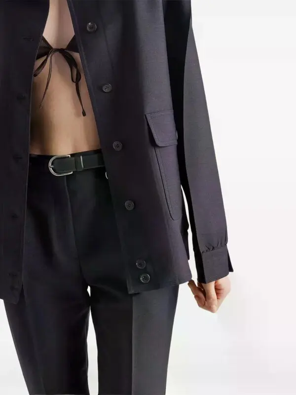 Prada Tapered Leg Trousers