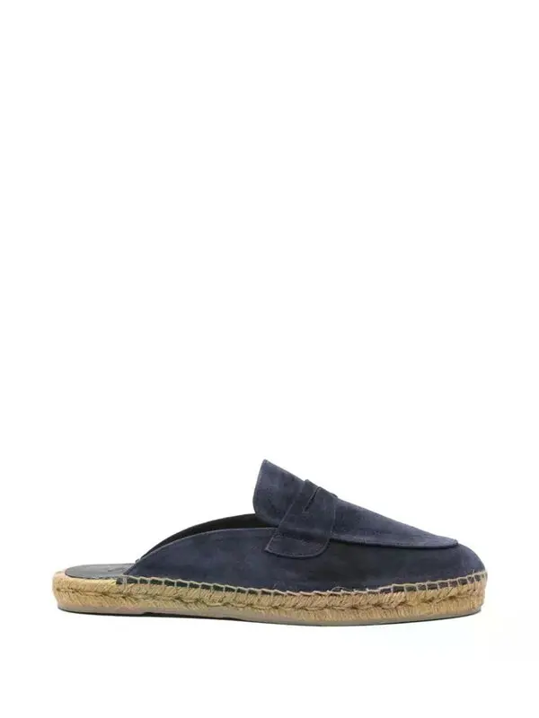 CastaÑer Nando Espadrille Mules - Blue