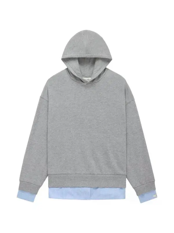 WE-AR4 Layered Hoodie - Grey