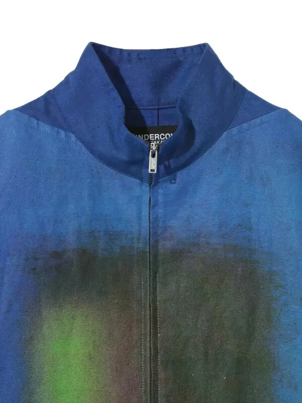 Undercover Abstract Print High-neck Jacket