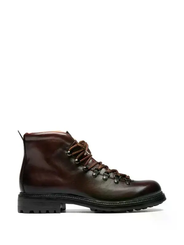 Officine Creative Lace-up Leather Boots