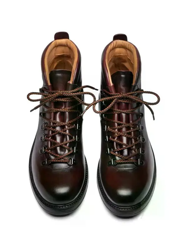 Officine Creative Lace-up Leather Boots