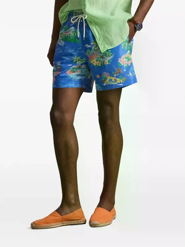 Polo Ralph Lauren Traveler Print Swim Shorts