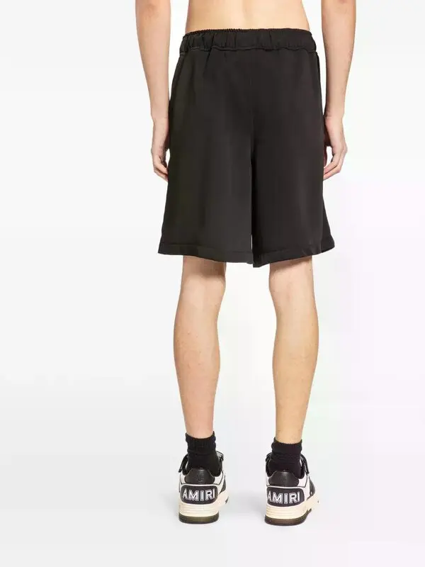 Amiri Ma Chateau Embroidered Drawstring Shorts