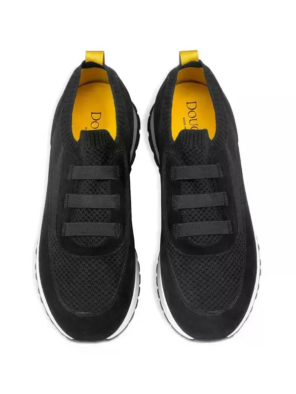 DOUCAL'S Lace-up Sneakers - Black