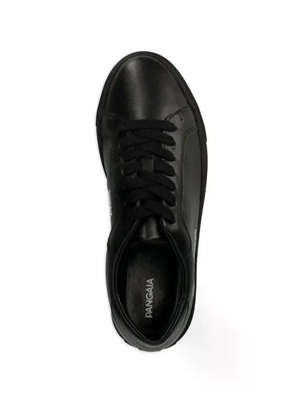 PANGAIA Grape Leather Lace-up Sneakers - Black