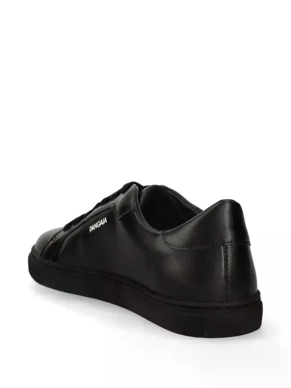 PANGAIA Grape Leather Lace-up Sneakers - Black