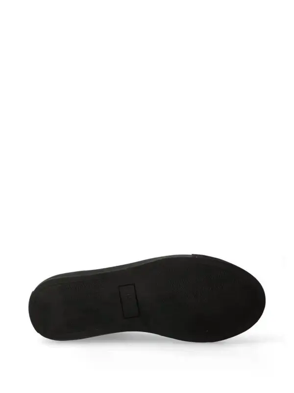 PANGAIA Grape Leather Lace-up Sneakers - Black