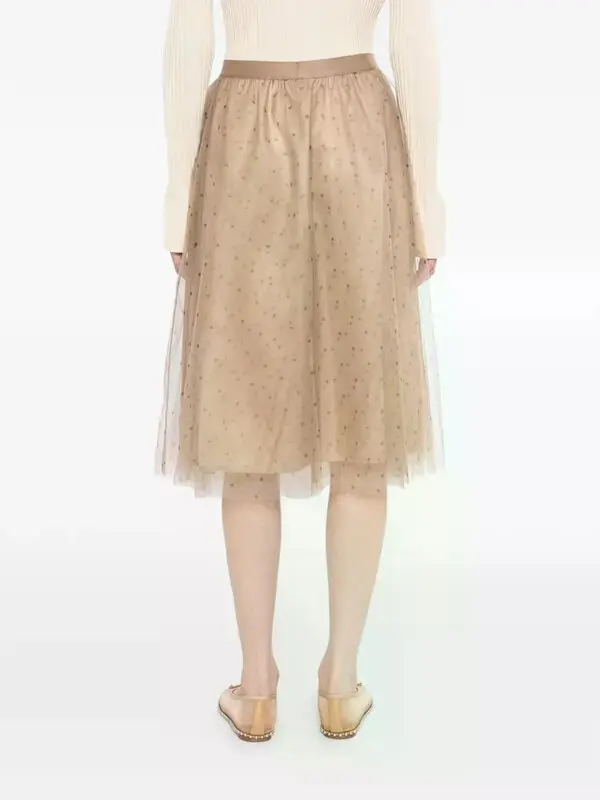 JNBY Polka-dot Midi Skirt