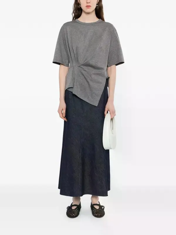 LESS Crinkled T-shirt - Grey