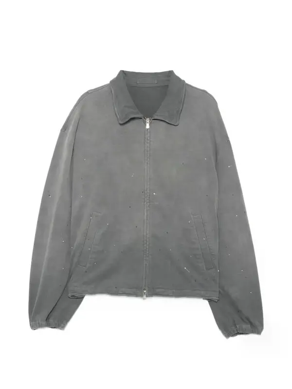CROQUIS Paint Splatter Zip-up Jacket