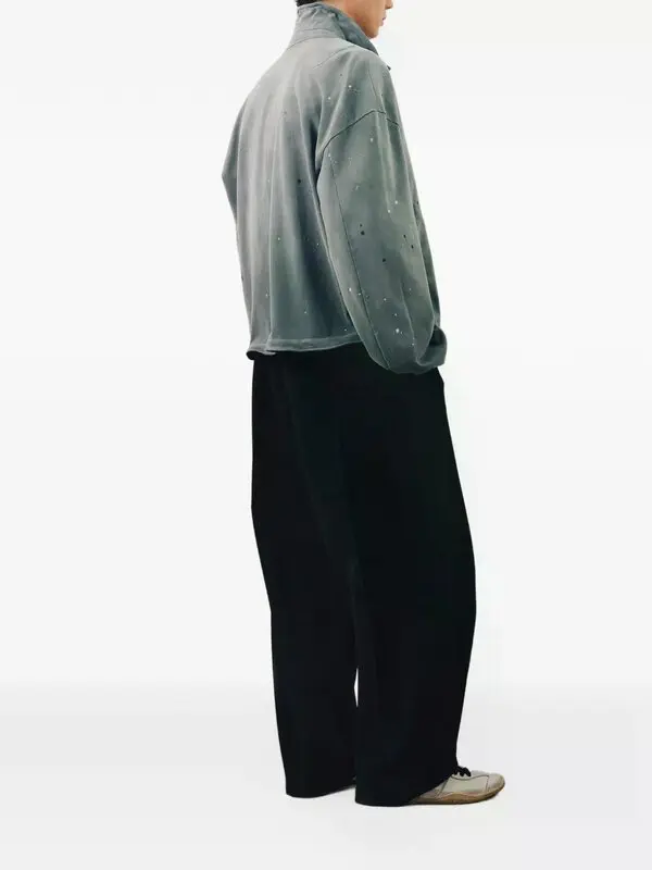 CROQUIS Paint Splatter Zip-up Jacket