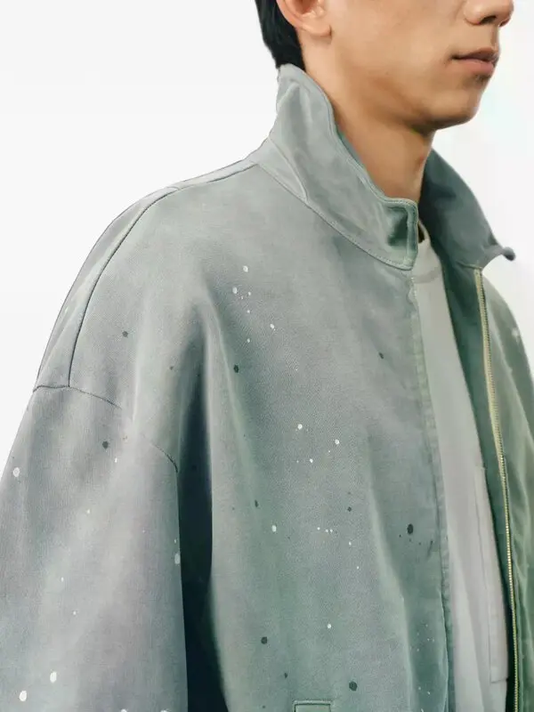 CROQUIS Paint Splatter Zip-up Jacket